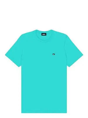 DALIX Lil Coffee Jersey Tee - Teal