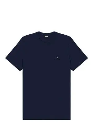 DALIX Lil Smile Jersey Tee - Navy Blue