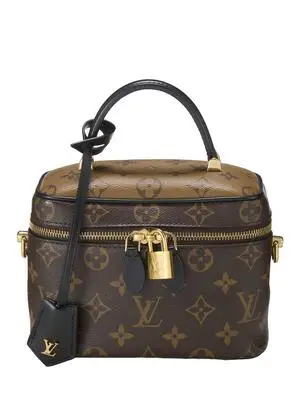 LOUIS VUITTON Monogram Reversed Canvas Vanity Case - Brown
