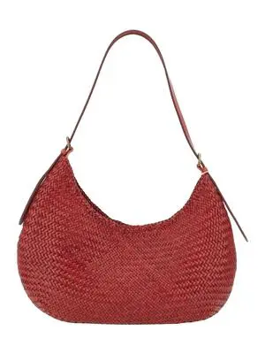 Dragon Diffusion Woven Shoulder Bag - Red