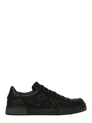 Dolce & Gabbana Lace-Up Sneakers Black