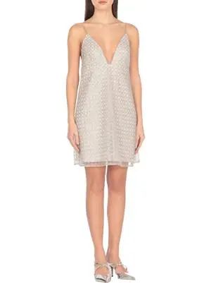Remain Birger Christensen Sleeveless Mini Dress - Beige