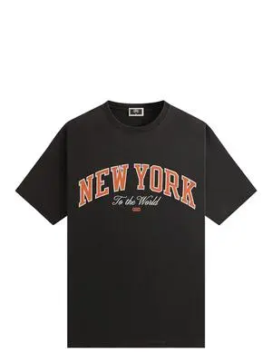 Kith For The New York Knicks Vintage Tee - Black