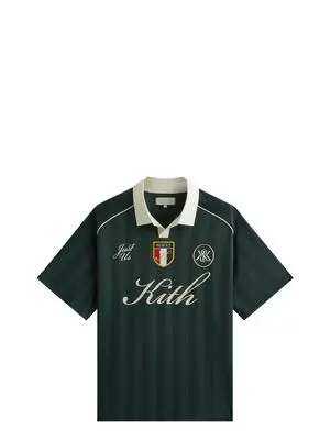 Kith Shadow Stripe Marcel Soccer Top - Green