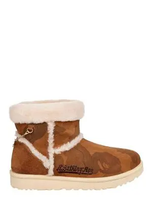 UGG Bape X Classic Mini Boots - Brown