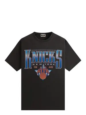 Kith For The New York Knicks Luster Vintage Tee - Black