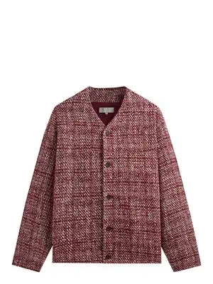 Kith Textured Tweed Jonah Liner - Red