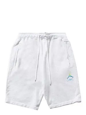 JORDAN X Union La Fleece Shorts - White