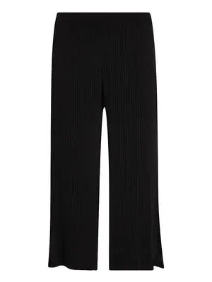 Issey Miyake Hatching Bottoms Pants - Black
