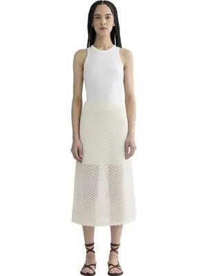 Everlane Lace Knit Skirt - Birch