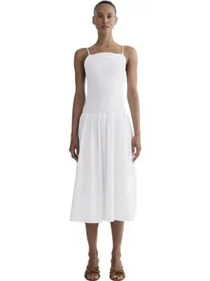 Everlane Gauze Open-back Dress - White