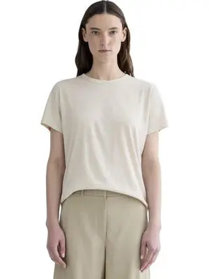 Everlane Slim Air T-Shirt Heathered Oat