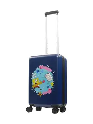 FUL Nickelodeon Spongebob Squarepants 22.5" Carry-on Luggage - Blue