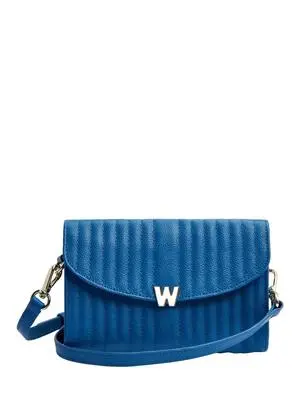 Wolf Mimi Crossbody Bag With Wristlet - Marine