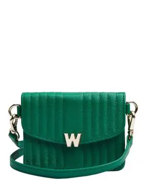 Wolf Mimi Mini Bag With Wristlet And Lanyard - Forest Green