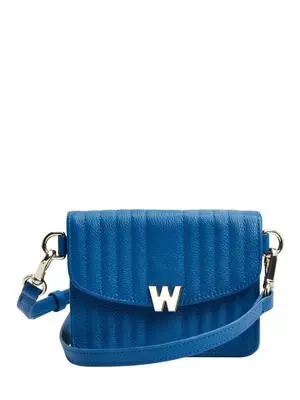 Wolf Mimi Mini Bag With Wristlet And Lanyard - Marine