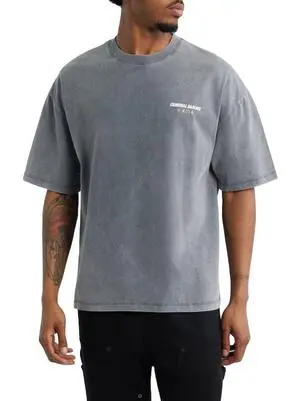 CRIMINAL DAMAGE Mythology Graphic T-shirt - Black