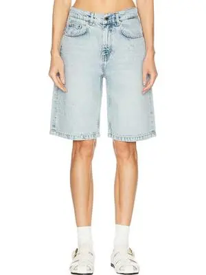 Casablanca Graffiti Skater Short - Mid Wash