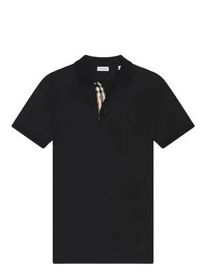 Burberry Eddie Ekd Polo - Black