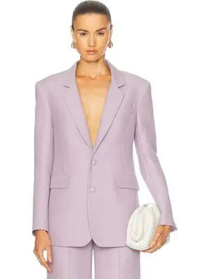 Adam Lippes Harris Blazer - Lilac