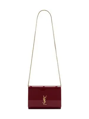 Saint Laurent Vicky Minaudiere Bag - Light Rust