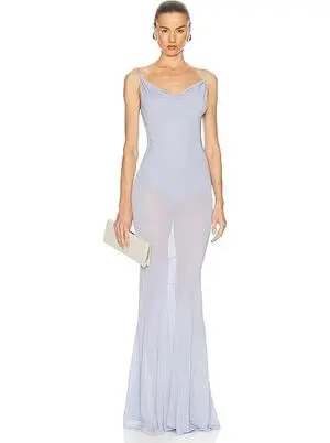 Alexandre Vauthier Sleeveless Maxi Dress - Iris