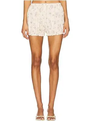 Tularosa Lori Short - Cream & Lavender Floral
