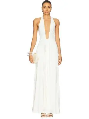 Misha Collection Jennifer Maxi Dress - Ivory