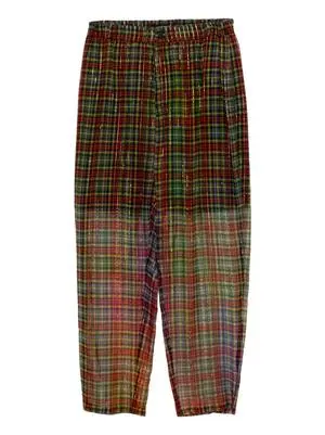 UNDERCOVERISM Plaid-check Trousers - Grey