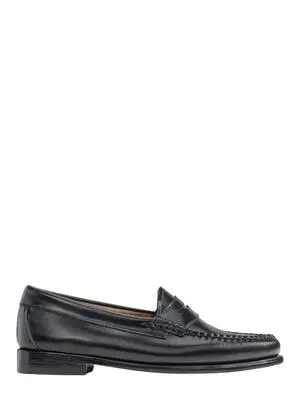 G.H.BASS Whitney Leather Loafer - Black Leather