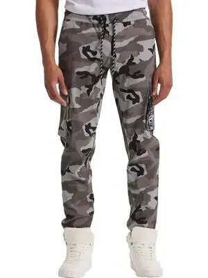 ECKO UNLTD. Draw Toggle Cargo Jogger - Street Camo