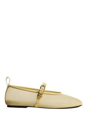 Rag & Bone Spire Mary Jane Flats - Honey