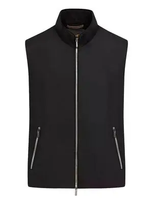 MOORER Padded Gilet - Black