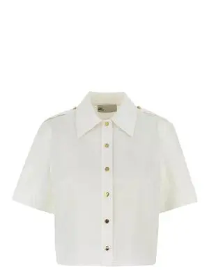 Tory Burch Poplin Shirt - White