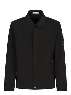 Stone Island Techno Fabric Jacket Black