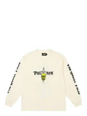PALACE Tgf Long-sleeve - White