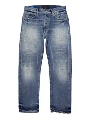 PURPLE BRAND Shadow Repair Jeans - Blue