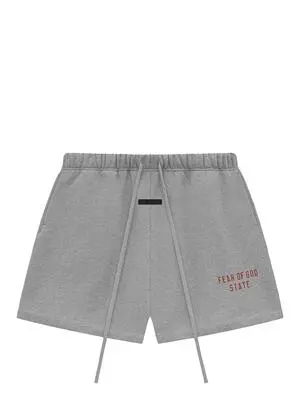 Fear Of God Fleece Soccer Short - Grey
