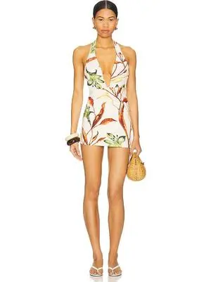 MONTCE Tropez Mini Dress - Rooted Floral