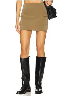 MONTCE Cargo Mini Skirt - Khaki
