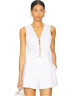 Steve Madden Aliza Top - White