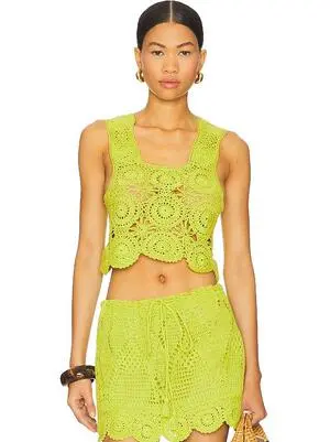PQ SWIM Aria Top - Zest