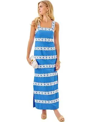 Lilly Pulitzer® Davis Maxi Dress Sunwashed Blue