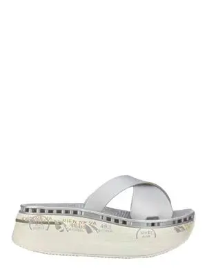 Premiata Moura Slides Silver