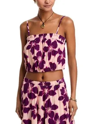 Velvet By Graham & Spencer Alice Strappy Tank - Berry