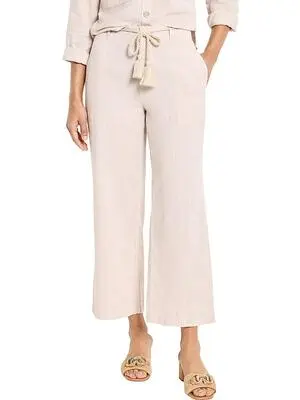 NIC+ZOE Rumba Rope Belt Trousers - Neutral Mix
