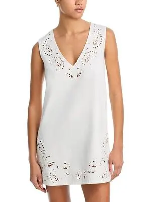 Rag & Bone Belle Mini Dress - White