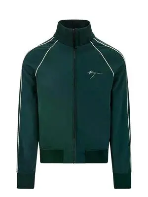FERRAGAMO Logo-print Tracksuit Top - Green