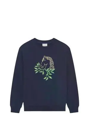 Drole De Monsieur Le Sweat Sweatshirt - Blue