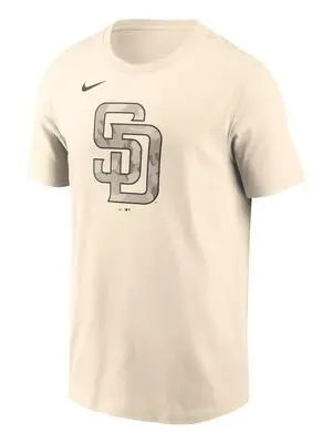 Nike San Diego Padres Camo Mlb T-shirt - Brown